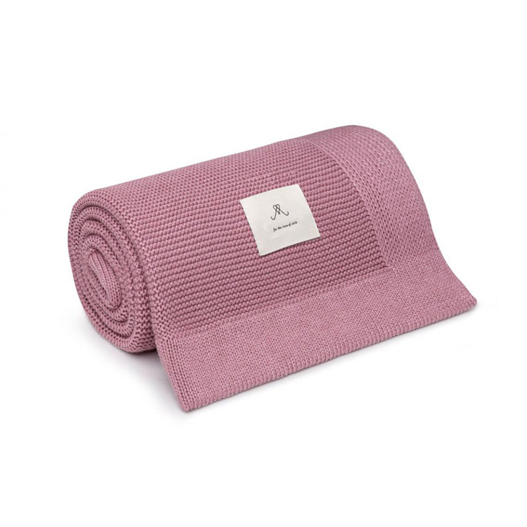 My Memi Classic Bamboo Cotton Blanket - Vintage Pink – Josh & Jenna